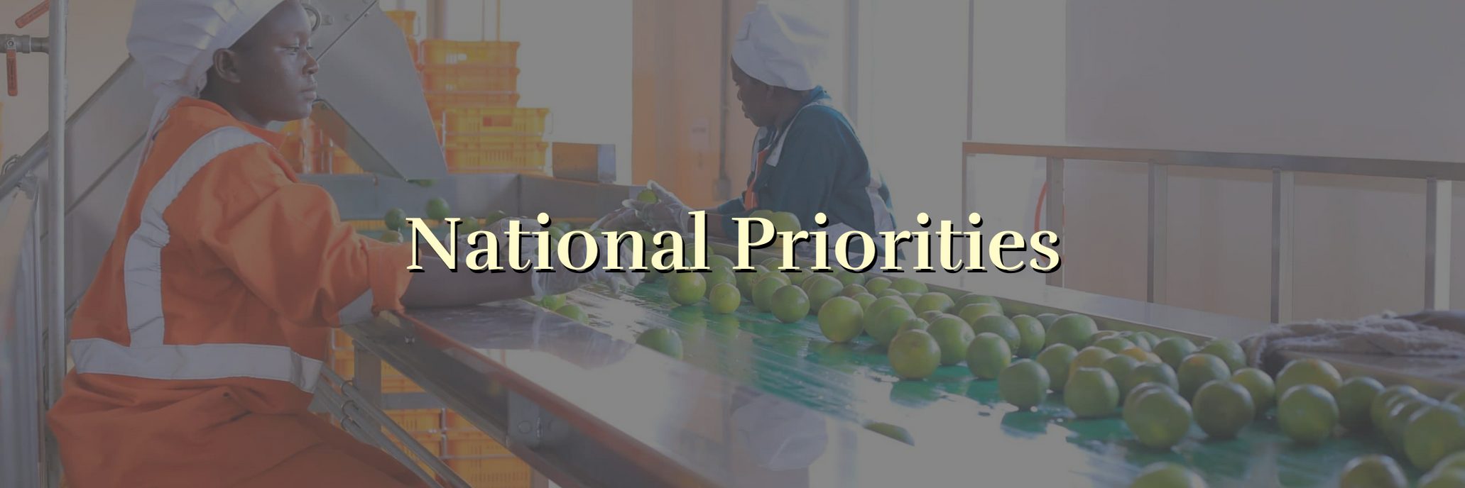 National Priorities - State House Uganda