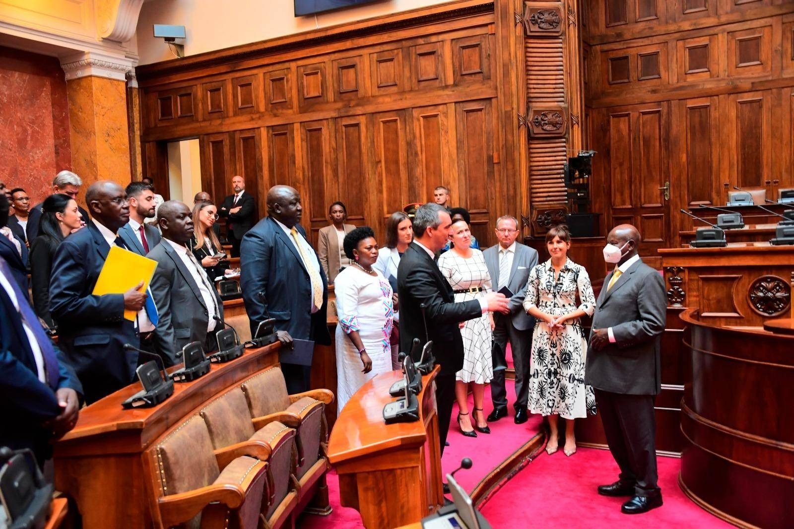 President Museveni Vies For Uganda’s Coffee In Serbia - State House Uganda