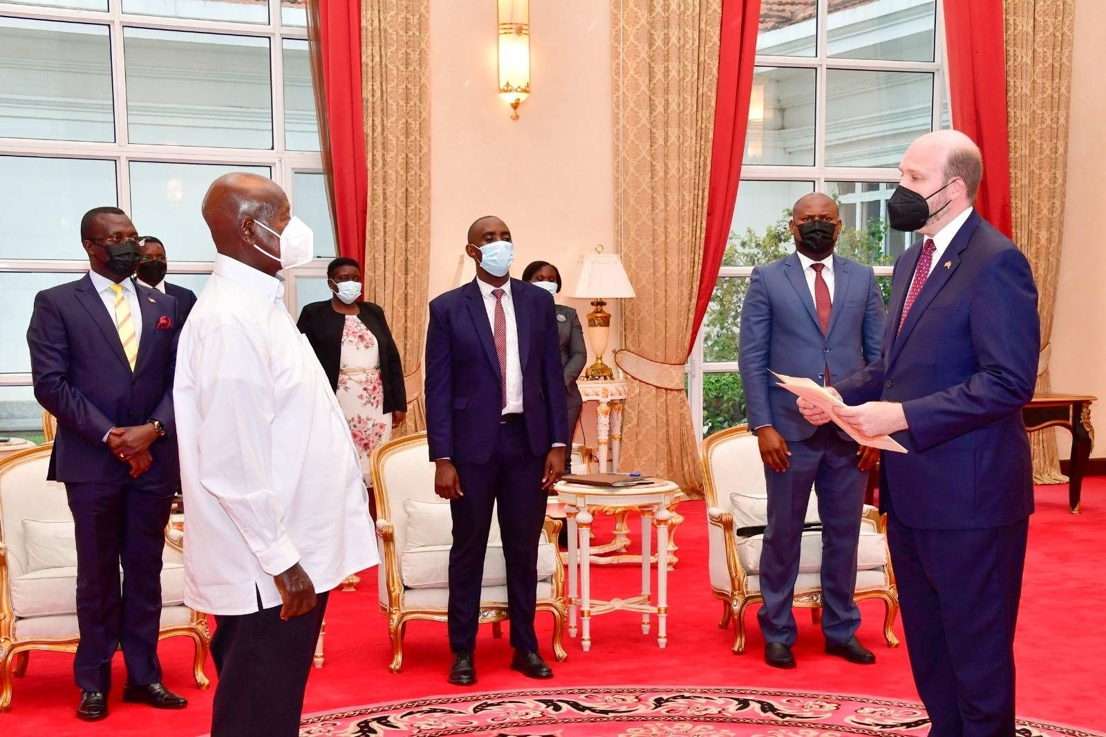 President Museveni Receives Credentials from Four New Envoys to Uganda ...