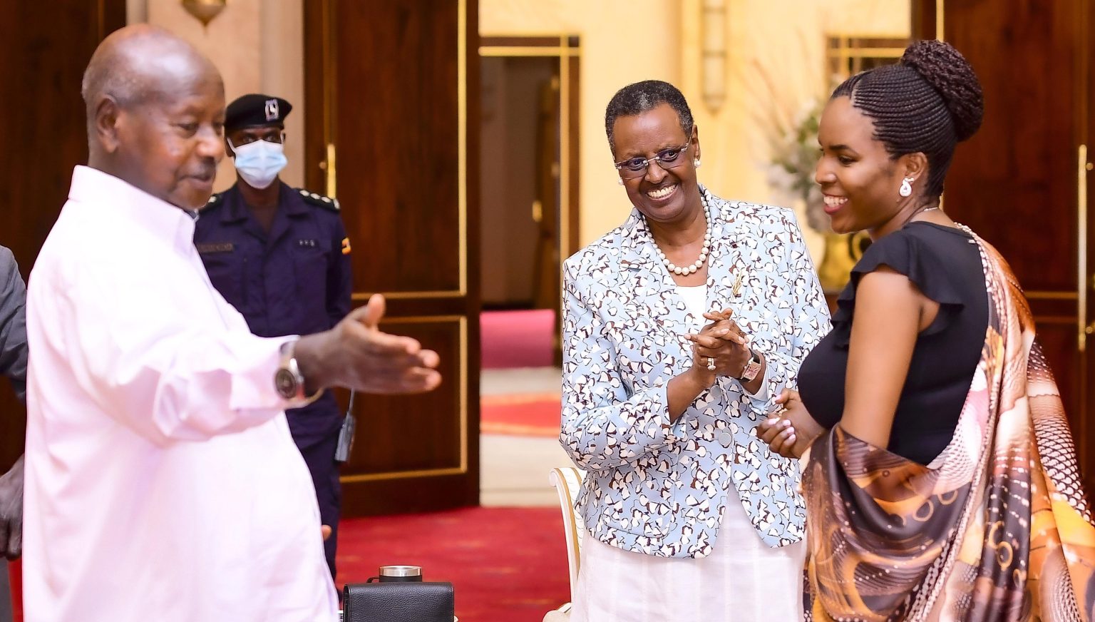 Burundi First Lady Pays Courtesy Call On President Museveni - State ...