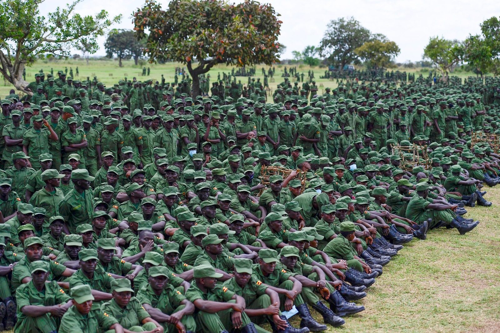 President Museveni Passes Out 4,212 Local Defence Personnel - State ...