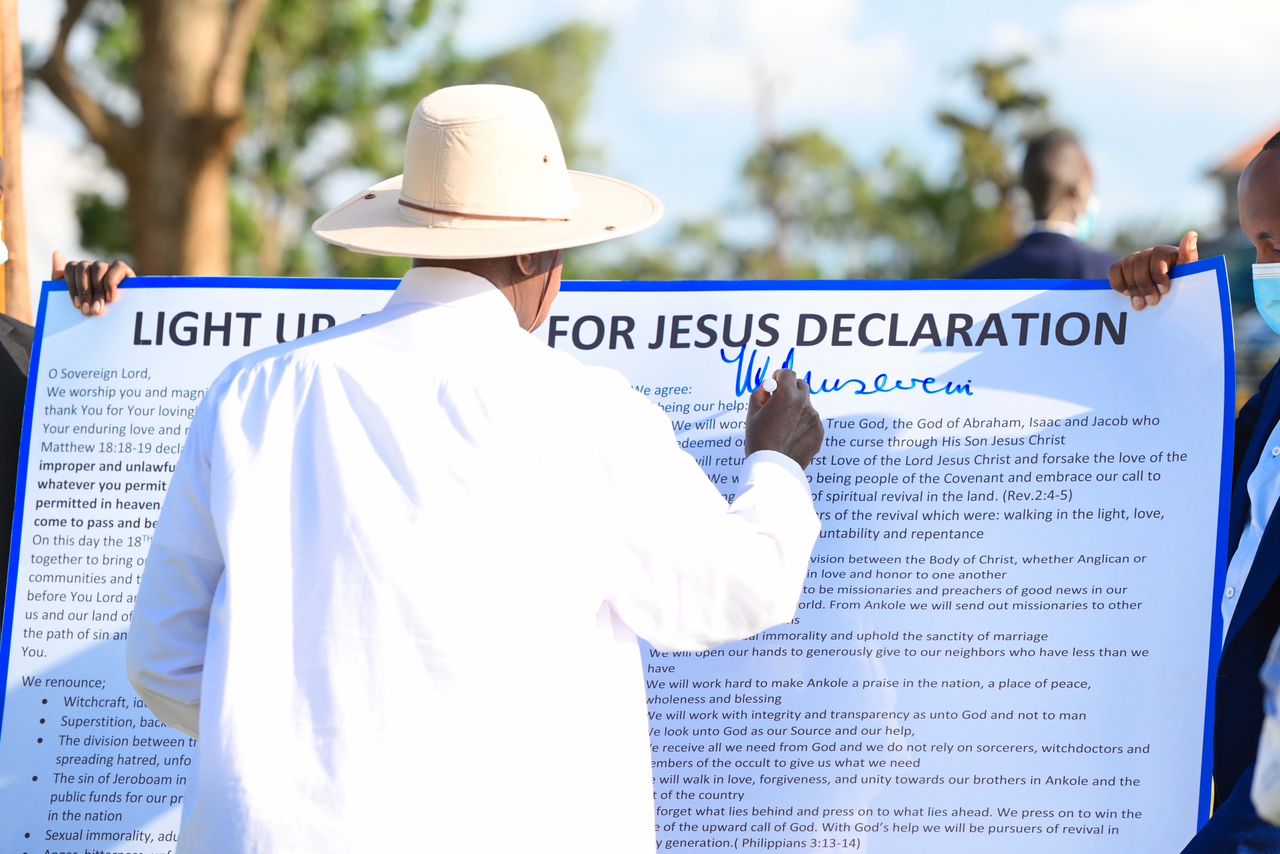 President Museveni Hails Pastor Patience Rwabwogo for Being Hardworking ...