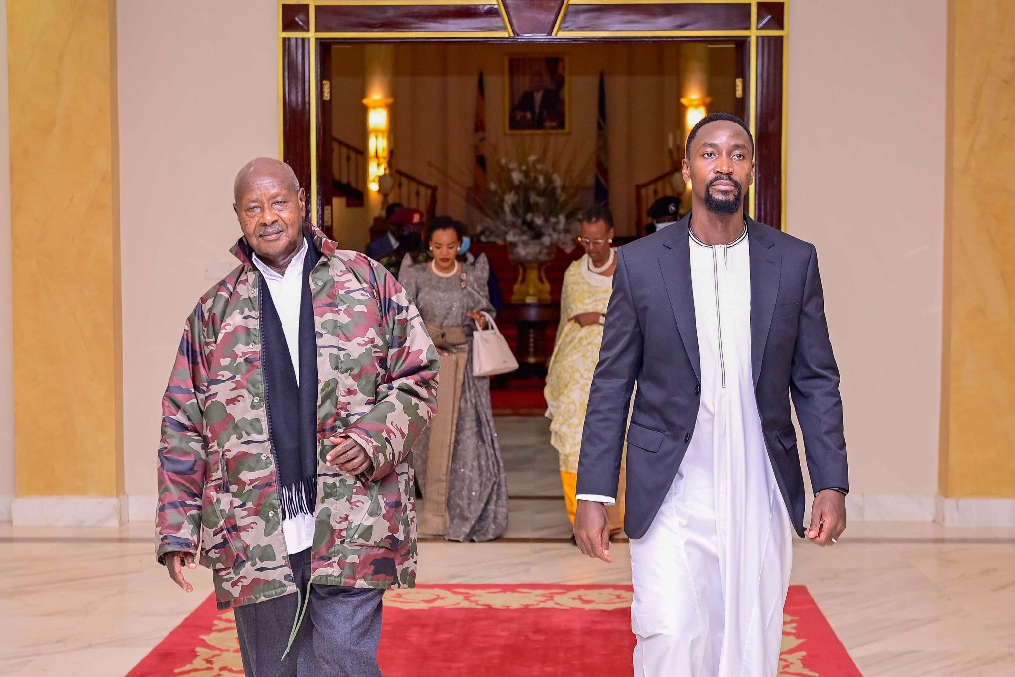 President Museveni and First Lady Janet Museveni Host Kyabazinga and ...