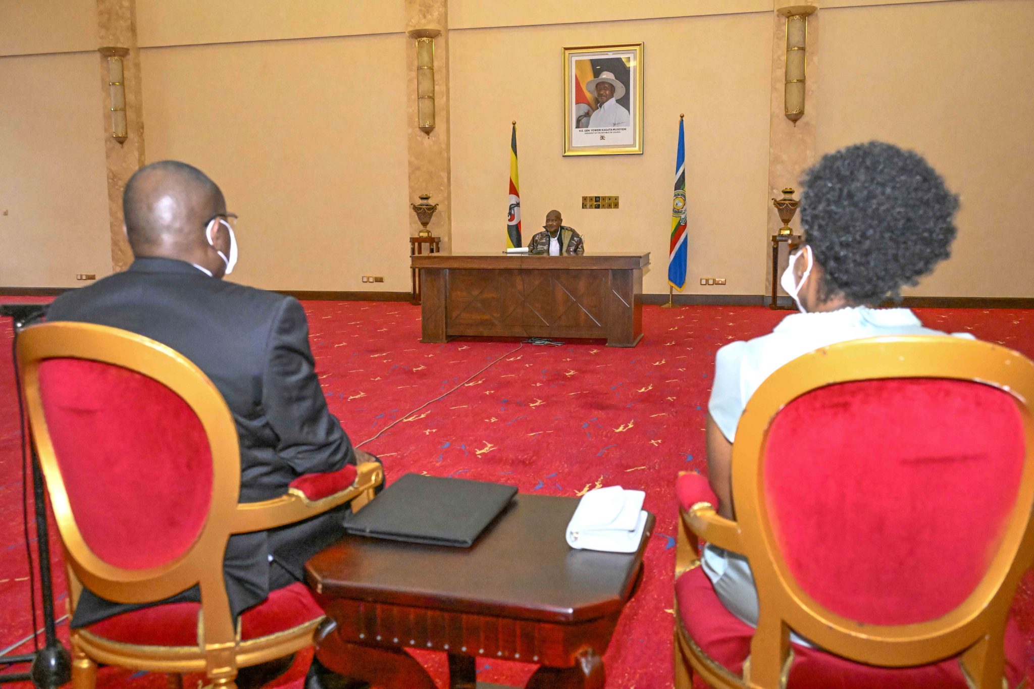 Edward Akol Sworn-In As New Auditor General - State House Uganda