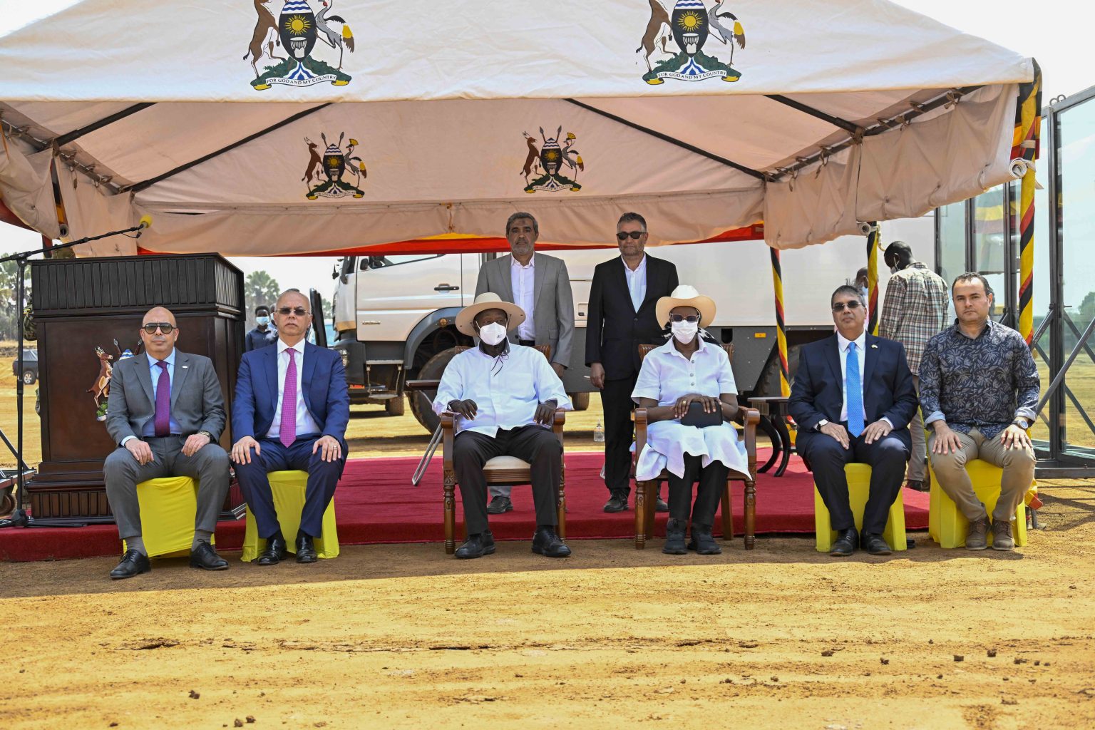President Museveni Launches Construction Of Akii-Bua Olympic Stadium ...
