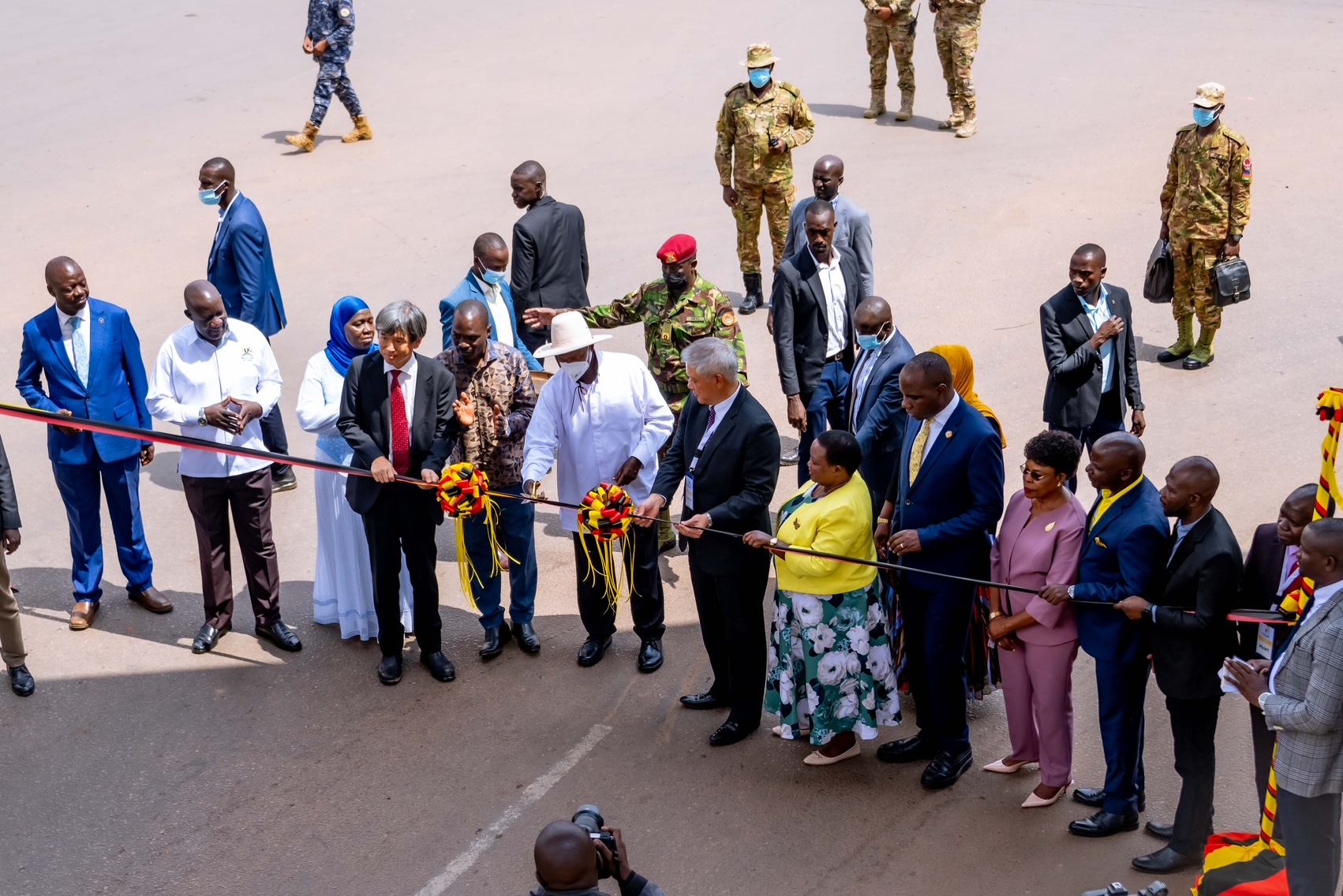 President Museveni Commissions New Kampala Flyover, Calls For ...