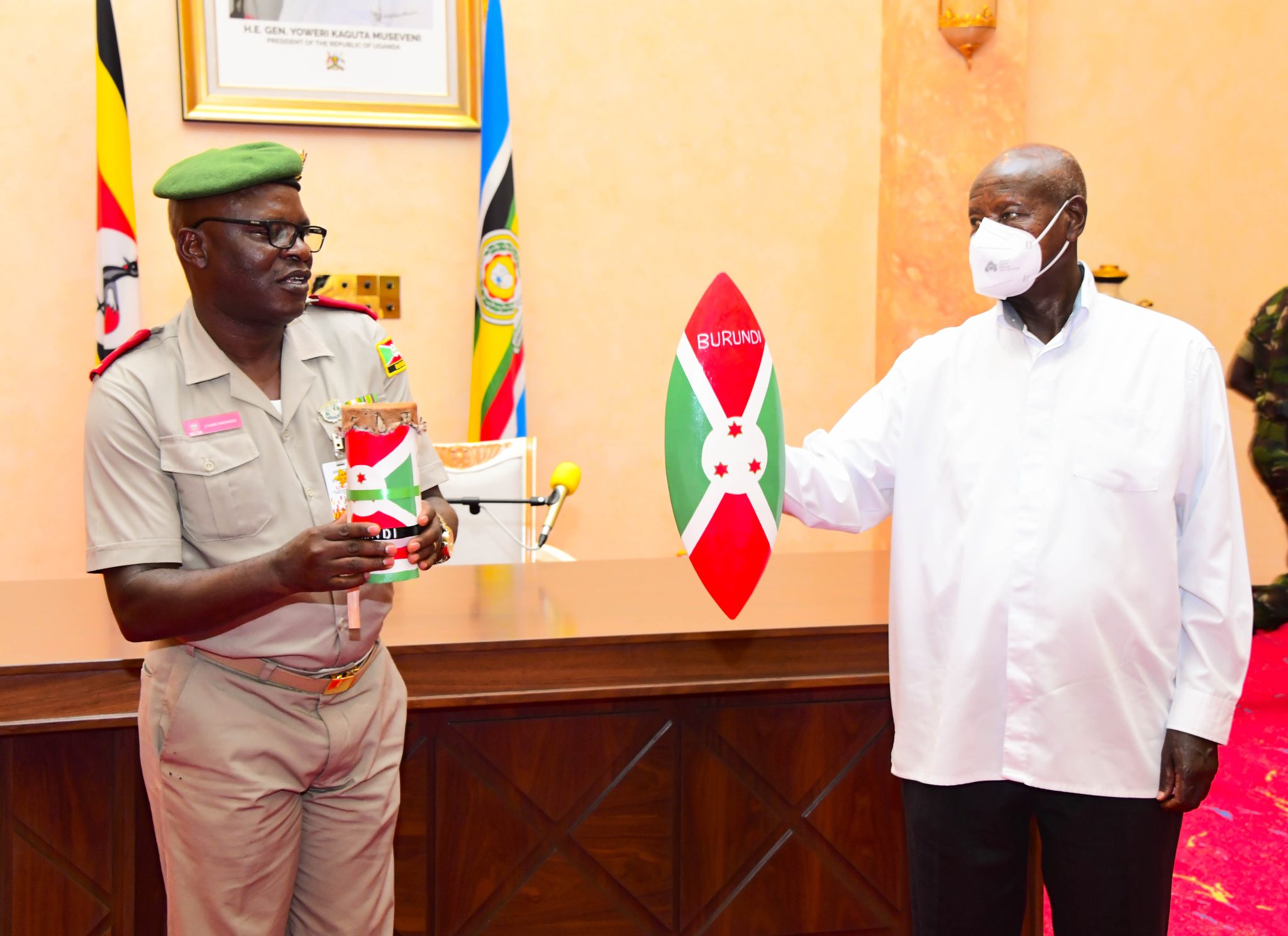 President Museveni Urges Burundi Army Officers To Reject Identity ...