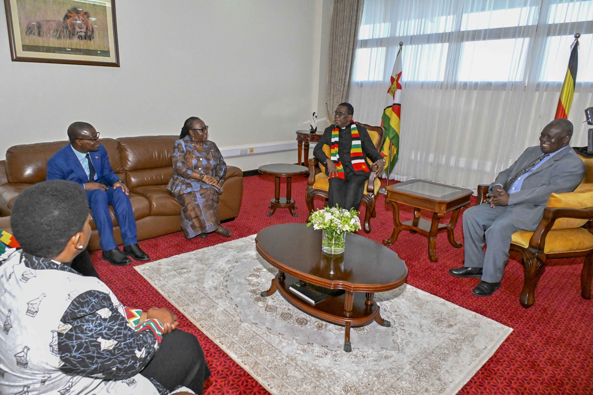 Zimbabwe President Arrives In Uganda Ahead Of The 11th Africa Regional ...