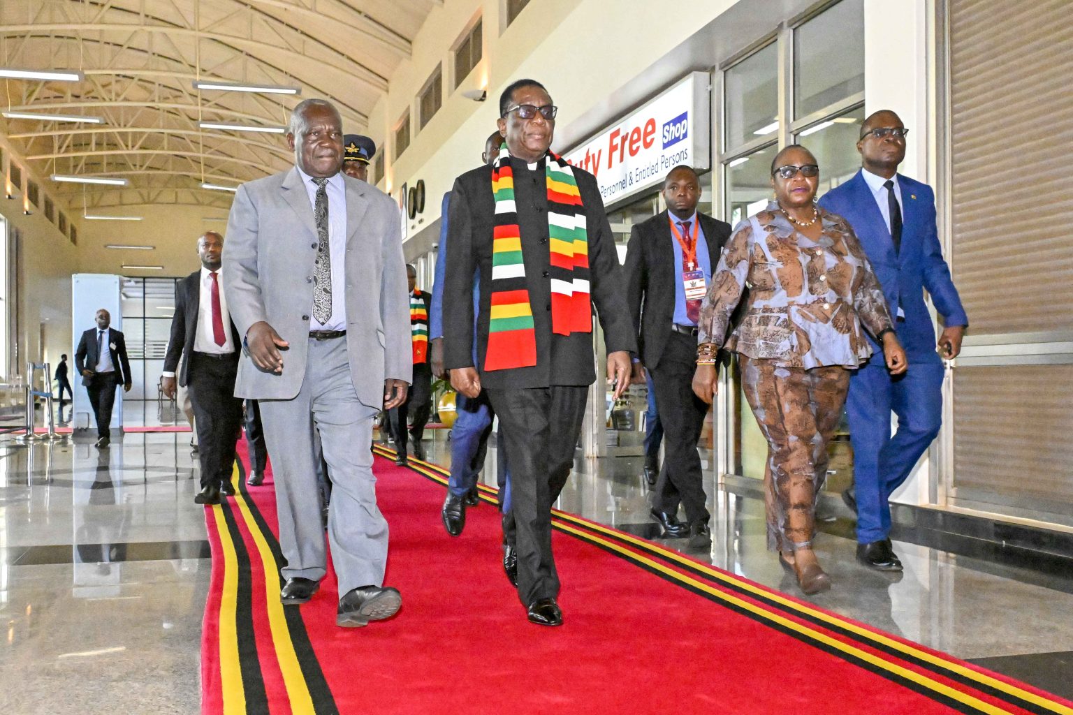 Zimbabwe President Arrives In Uganda Ahead Of The 11th Africa Regional ...