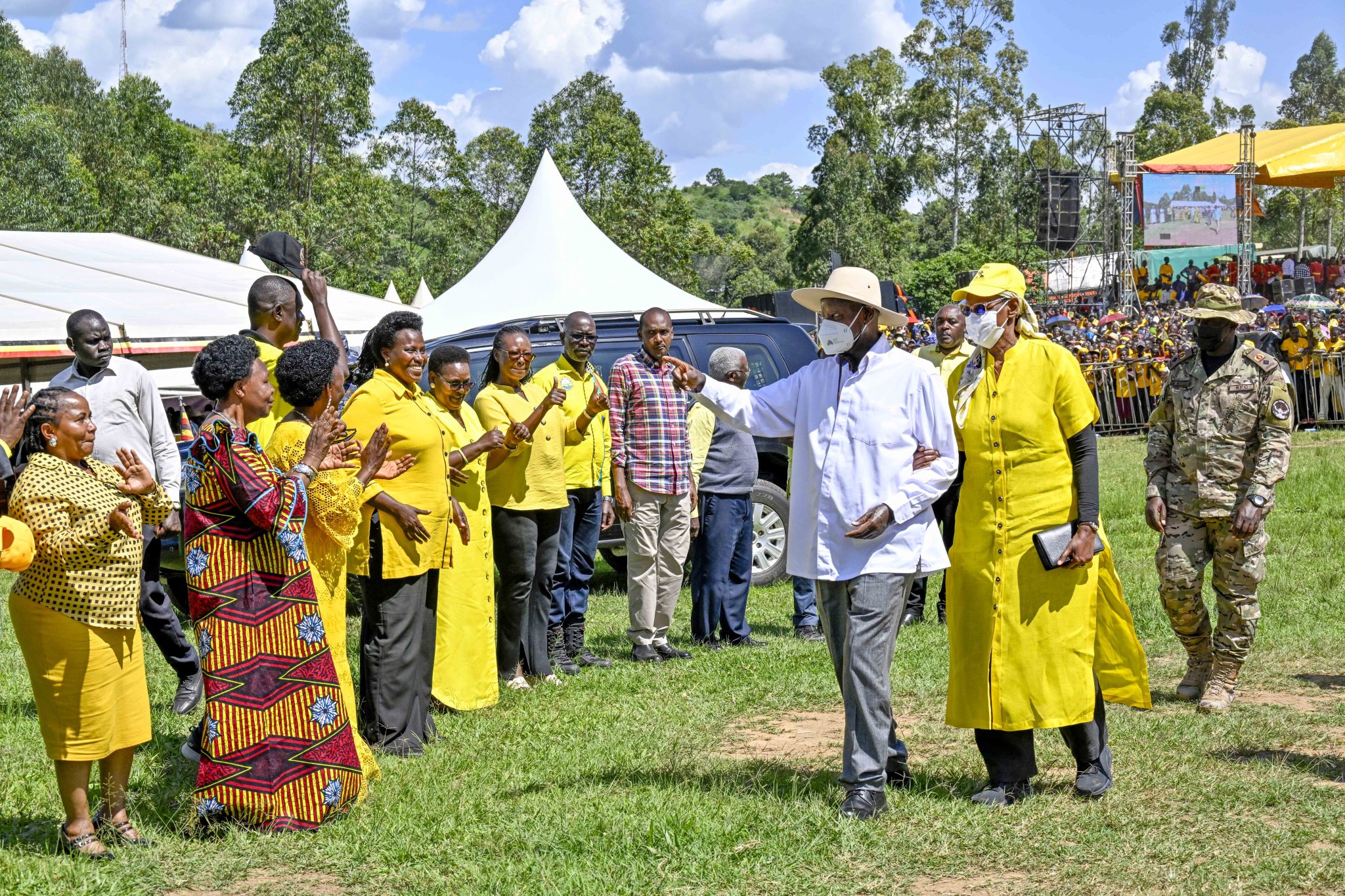 President Museveni Rallies Kitagwenda Residents On Homestead Income And ...