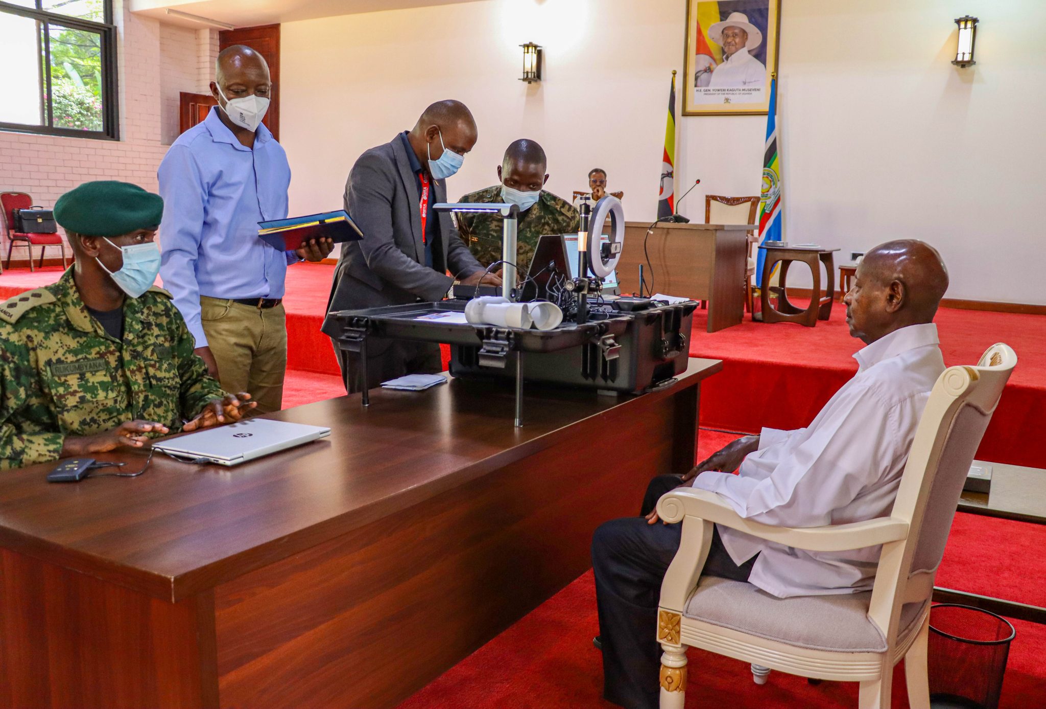 President Museveni And The First Lady Renew Their National Identity ...