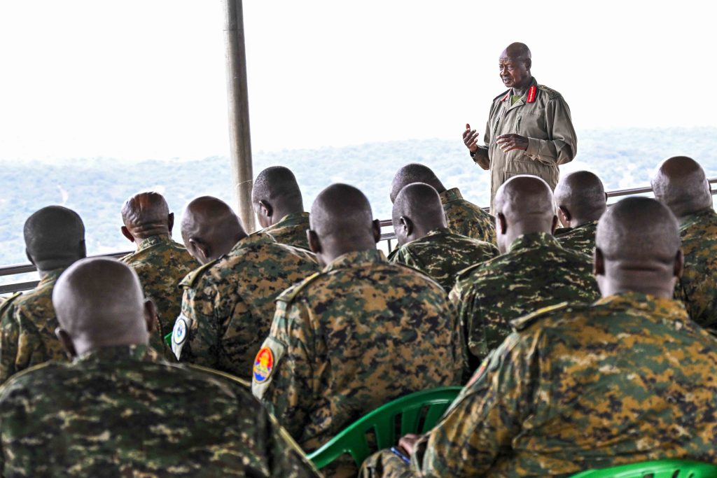 President Museveni Passes Out 413 UPDF Officers Trained In Advanced ...