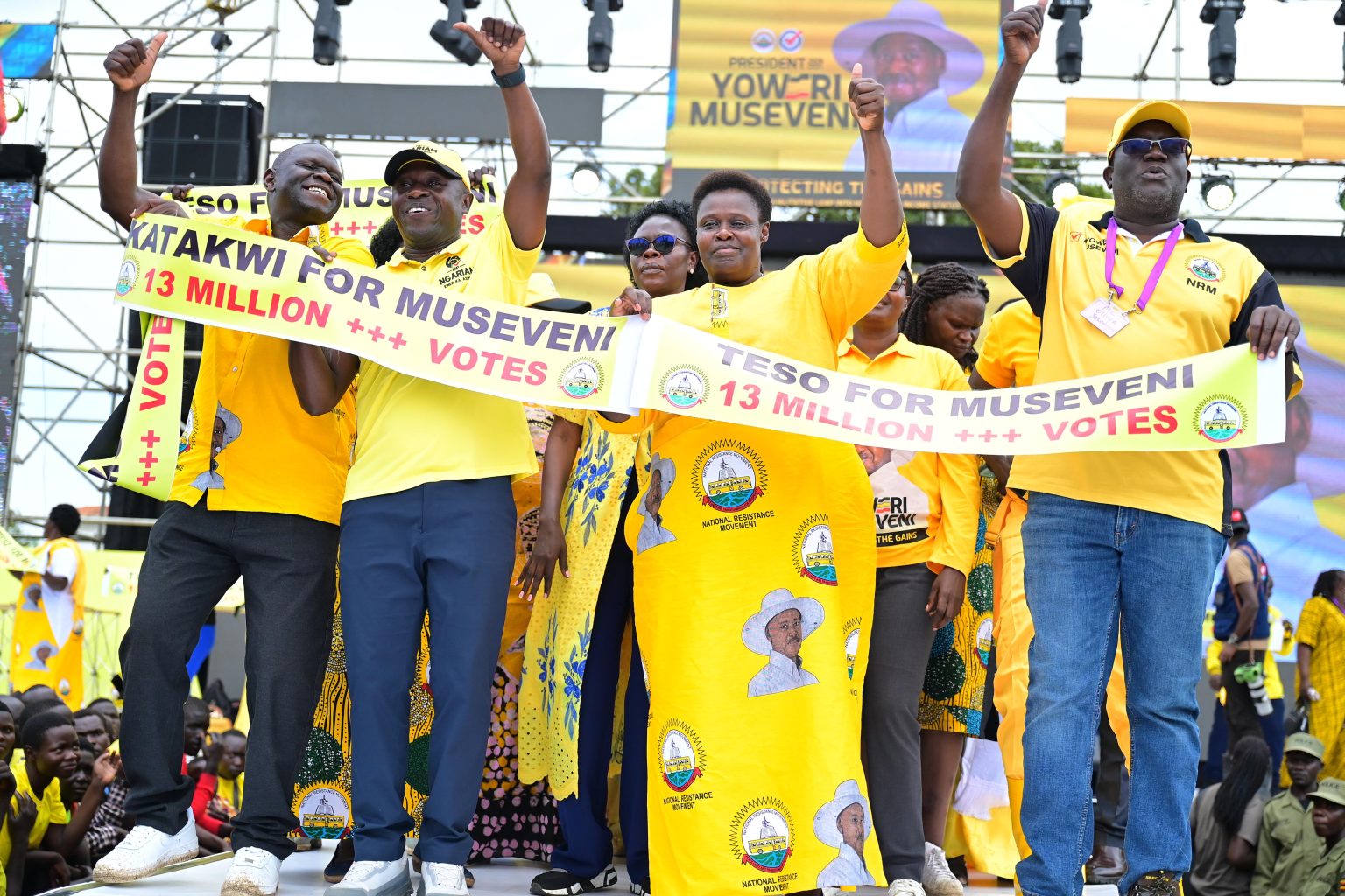 President Museveni Salutes Katakwi Residents For Upholding Peace And ...