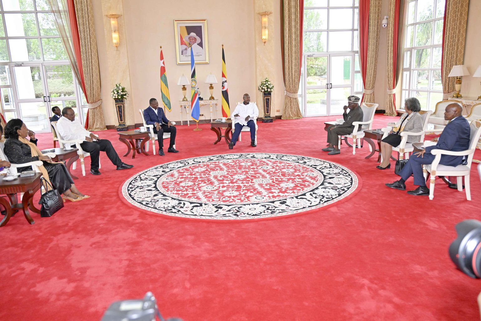 President Museveni Hosts AU–EAC–SADC Panel Of Facilitators For DRC ...